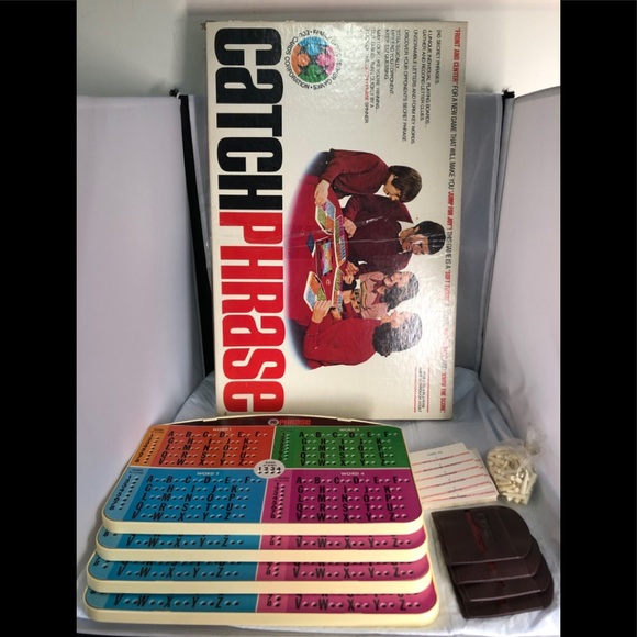 Toys | Vintage 197s Catchphrase Board Game | Poshmark